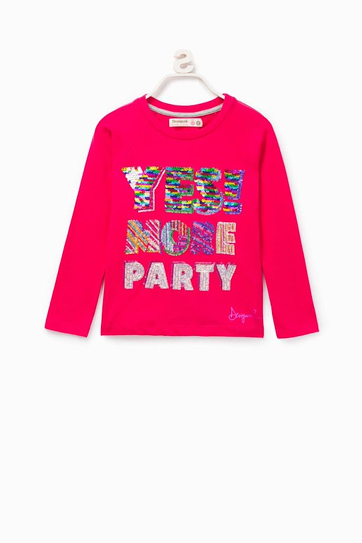 DESIGUAL Bluza dugih rukava za devojčice 18WGTK39/3022 roze