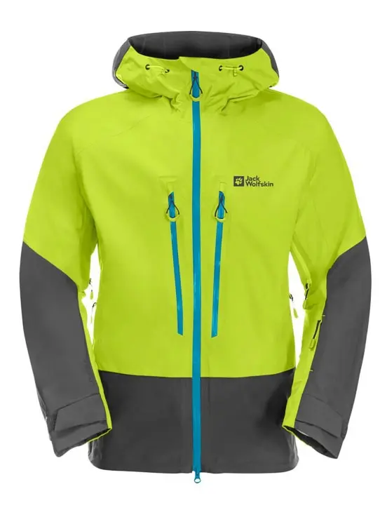 JACK WOLFSKIN Muška ski jakna ALPSPITZE 3L JKT M zelena