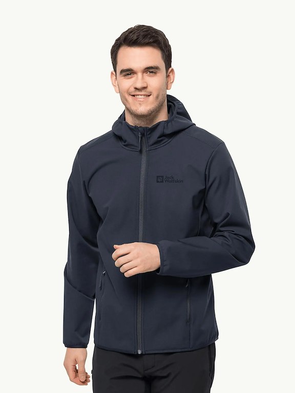 JACK WOLFSKIN Muška jakna BORNBERG HOODY tamnoplava