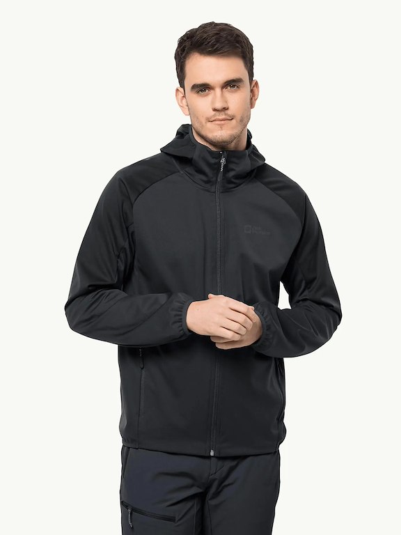 JACK WOLFSKIN Muška jakna FELDBERG HOODY siva