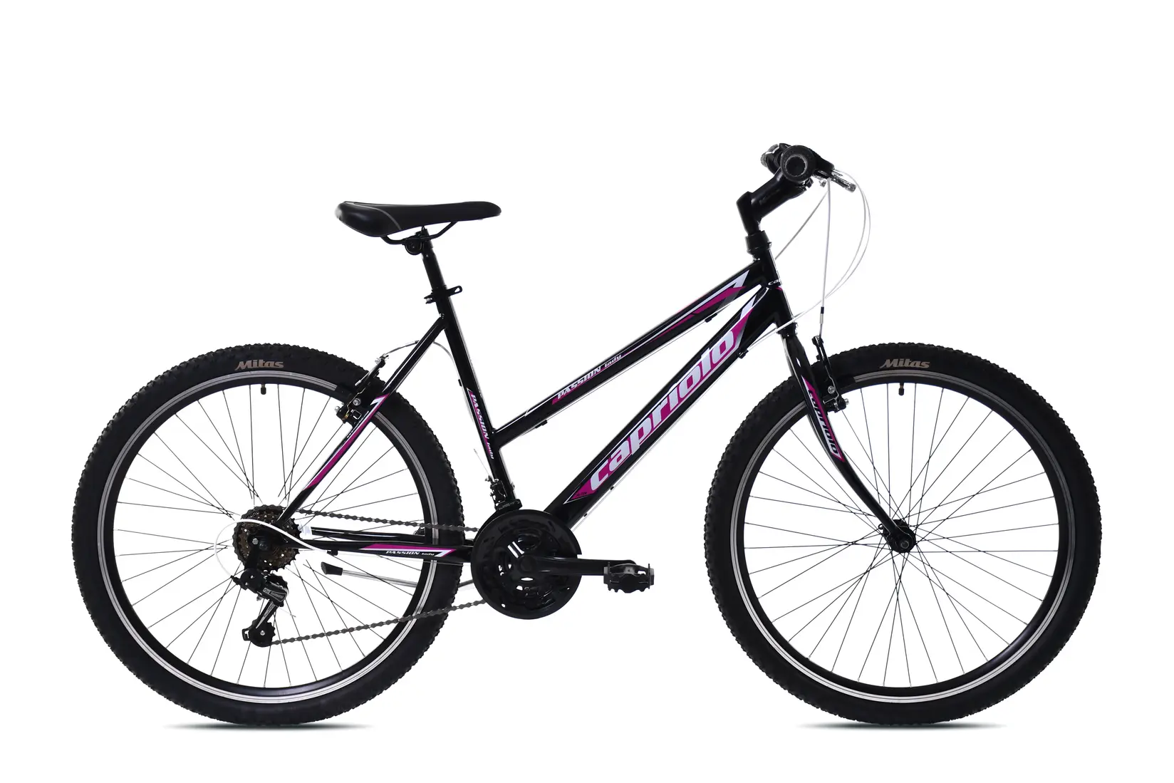 CAPRIOLO Passion Ženski bicikl, MTB, 19/26", Crno-roze