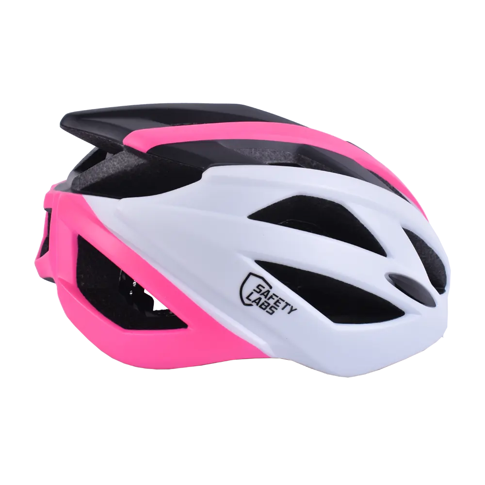 Safety labs XENO Kaciga, 51-55cm, Roze-bela