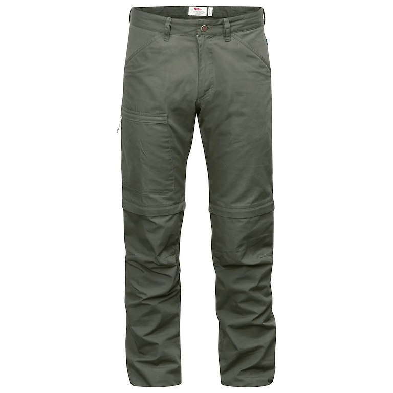 Fjallraven Pantalone za lov High Coast Zip-off, Sive