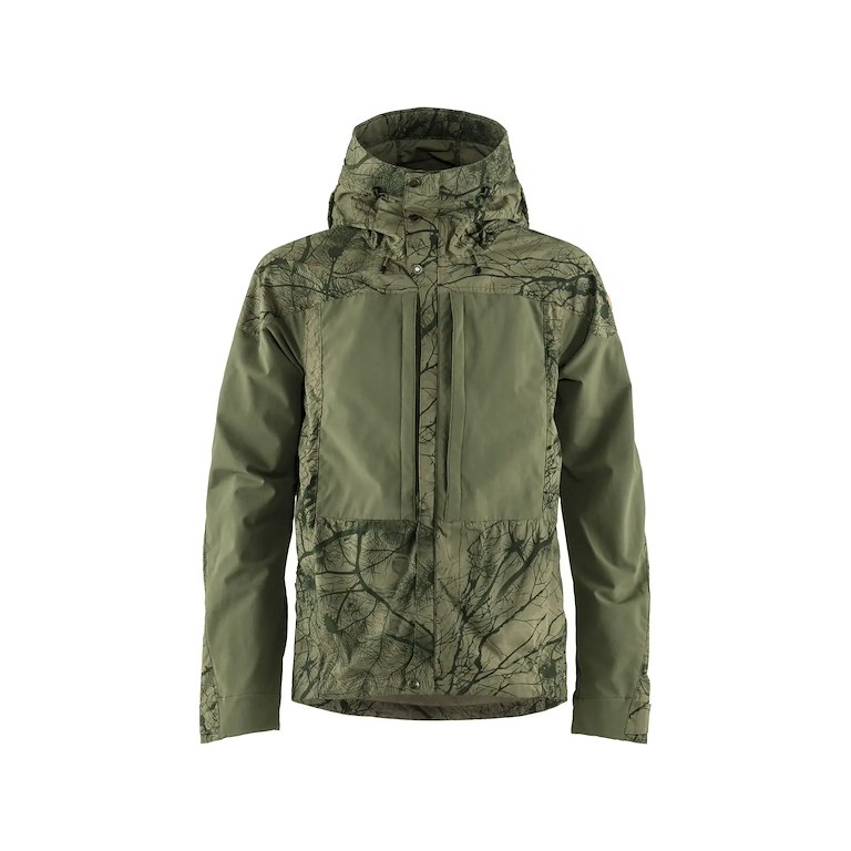 FJALL RAVEN Keb Camo Laurel Jakna, Zelena