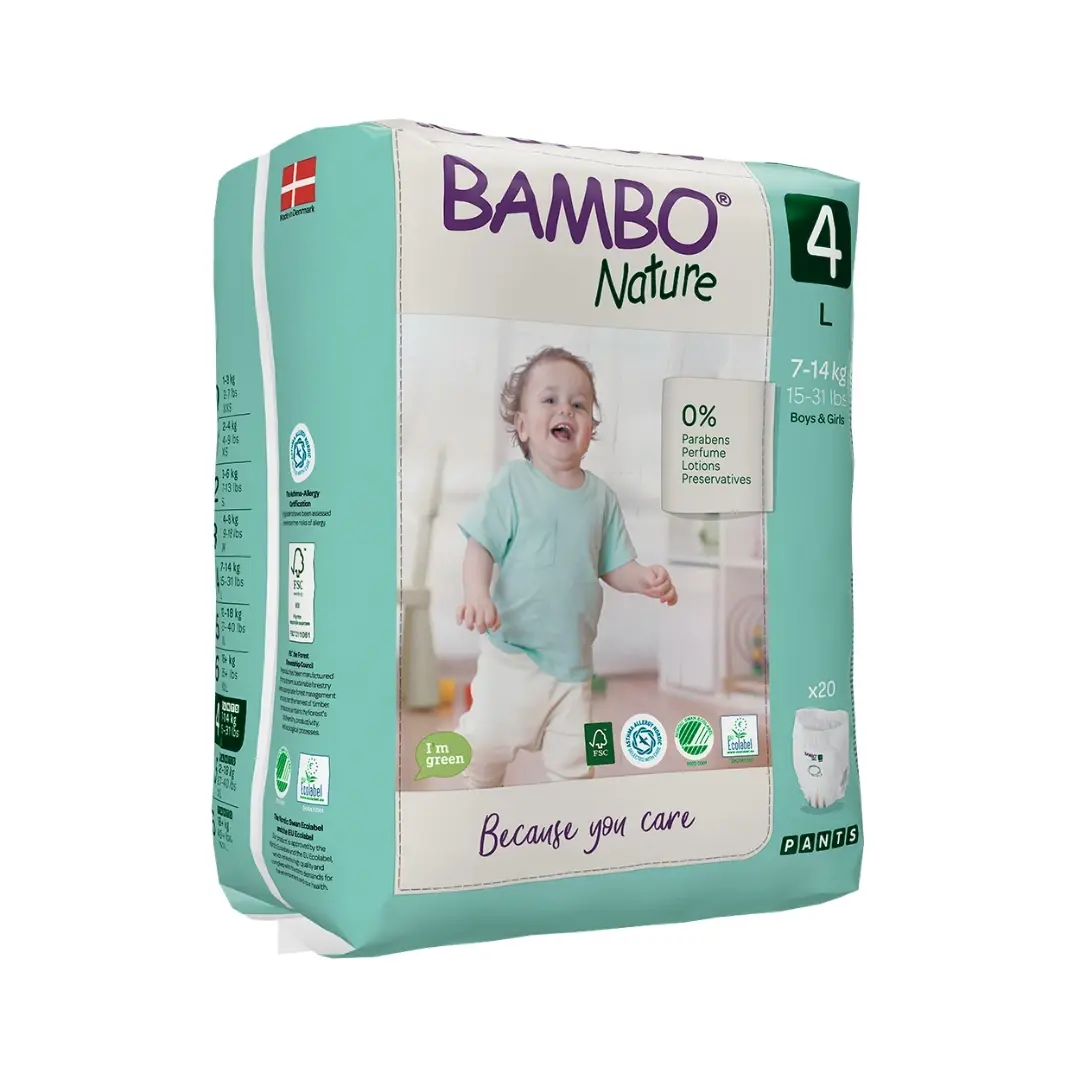 BAMBO Gaćice Natur 4 a20, 7-14kg