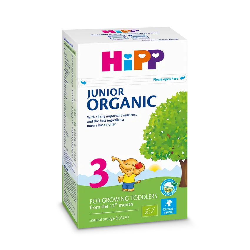 HIPP 3 Junior Organic Mleko za bebe 12M+, 500g