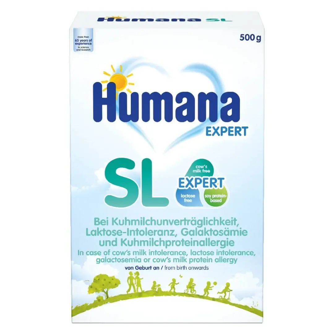 HUMANA Mleko bez kazeina, laktoze i glutena EXPERT SL 500g