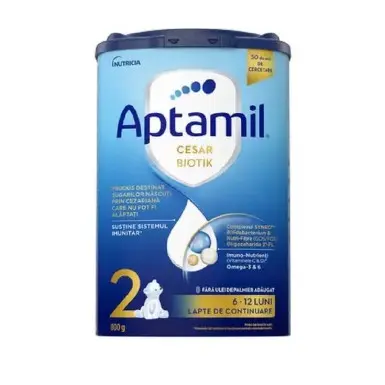 NUTRICIA Aptamil Cesar Biotik 2 800g Mlečna formula za odoјčad