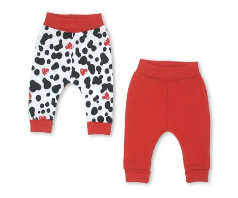 FIM BABY Pantalone za bebe Dezen 2/1 crvene