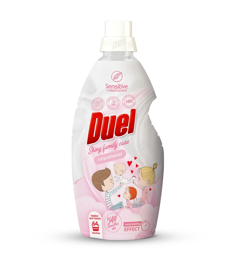 DUEL Omekšivač za veš Shiny family care, 1600 ml