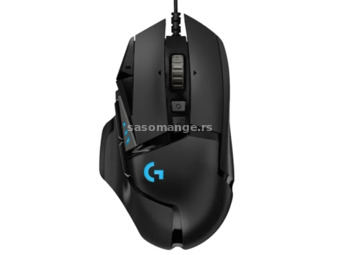 Miš Logitech G502 Gaming Hero USB black 910-005470