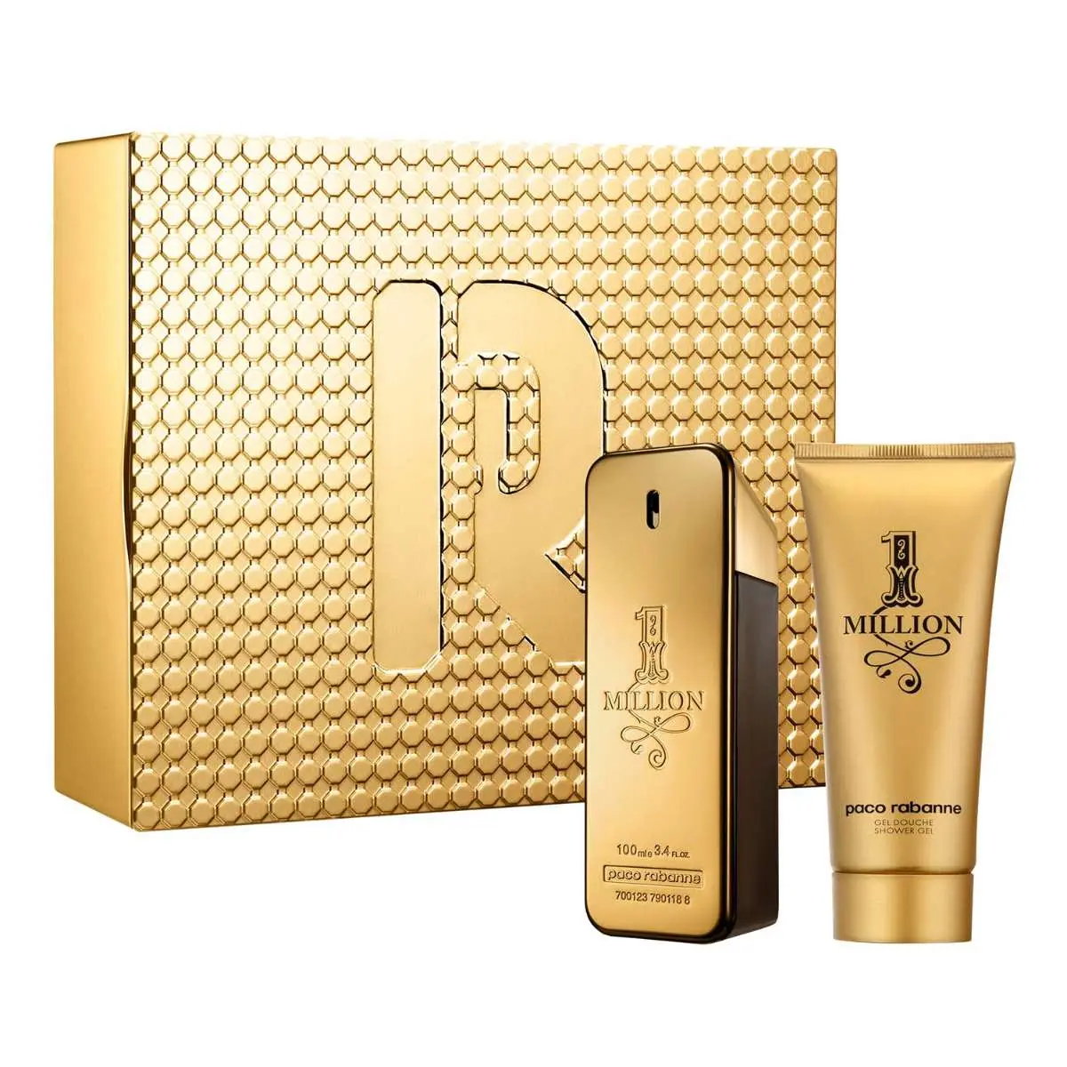 PACO RABANNE Muški parfemski set 1 Million 100ml EDT+100ml gel za tuširanje