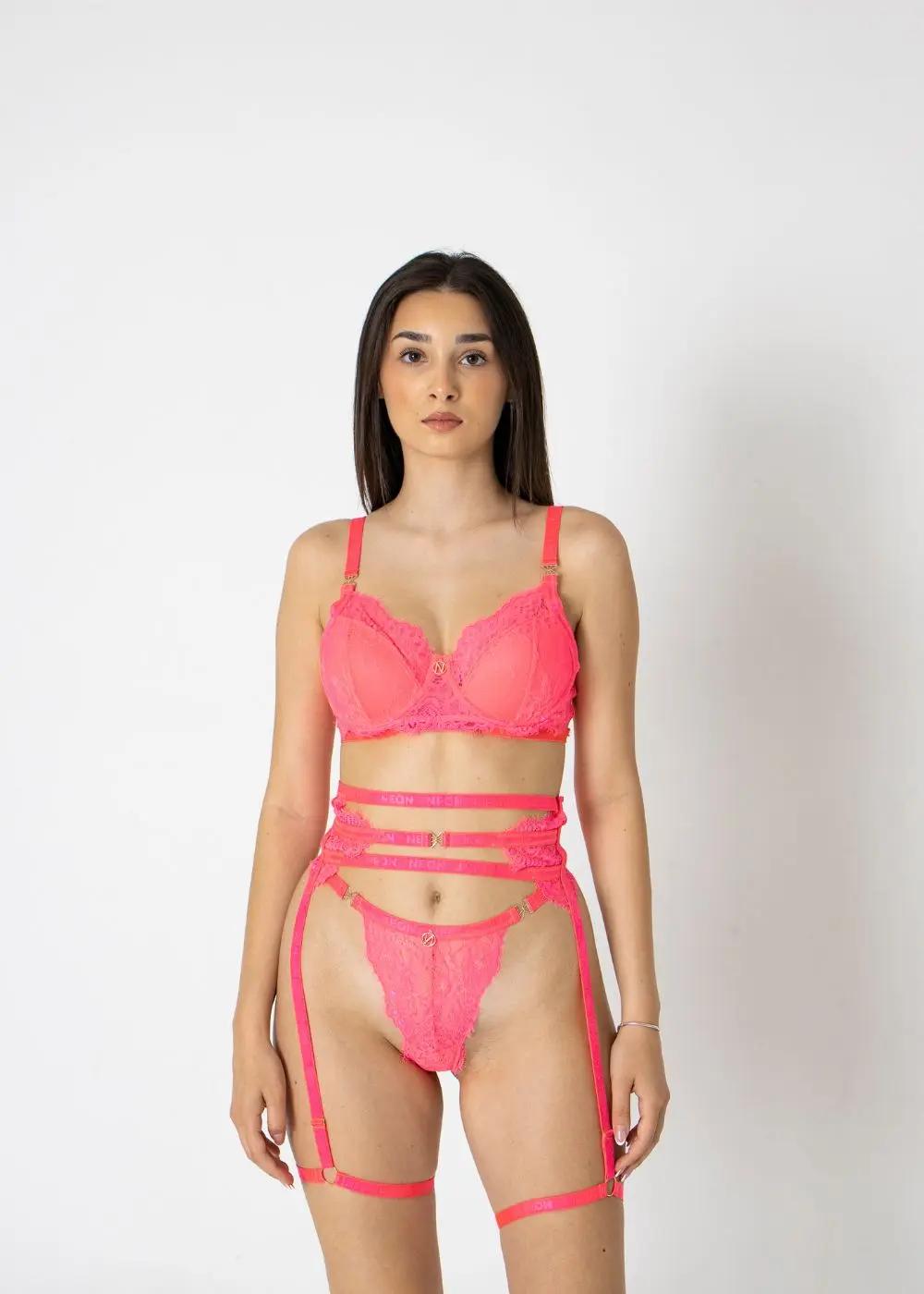 NEON LINGERIE Ženski set donjeg veša Dulce roze