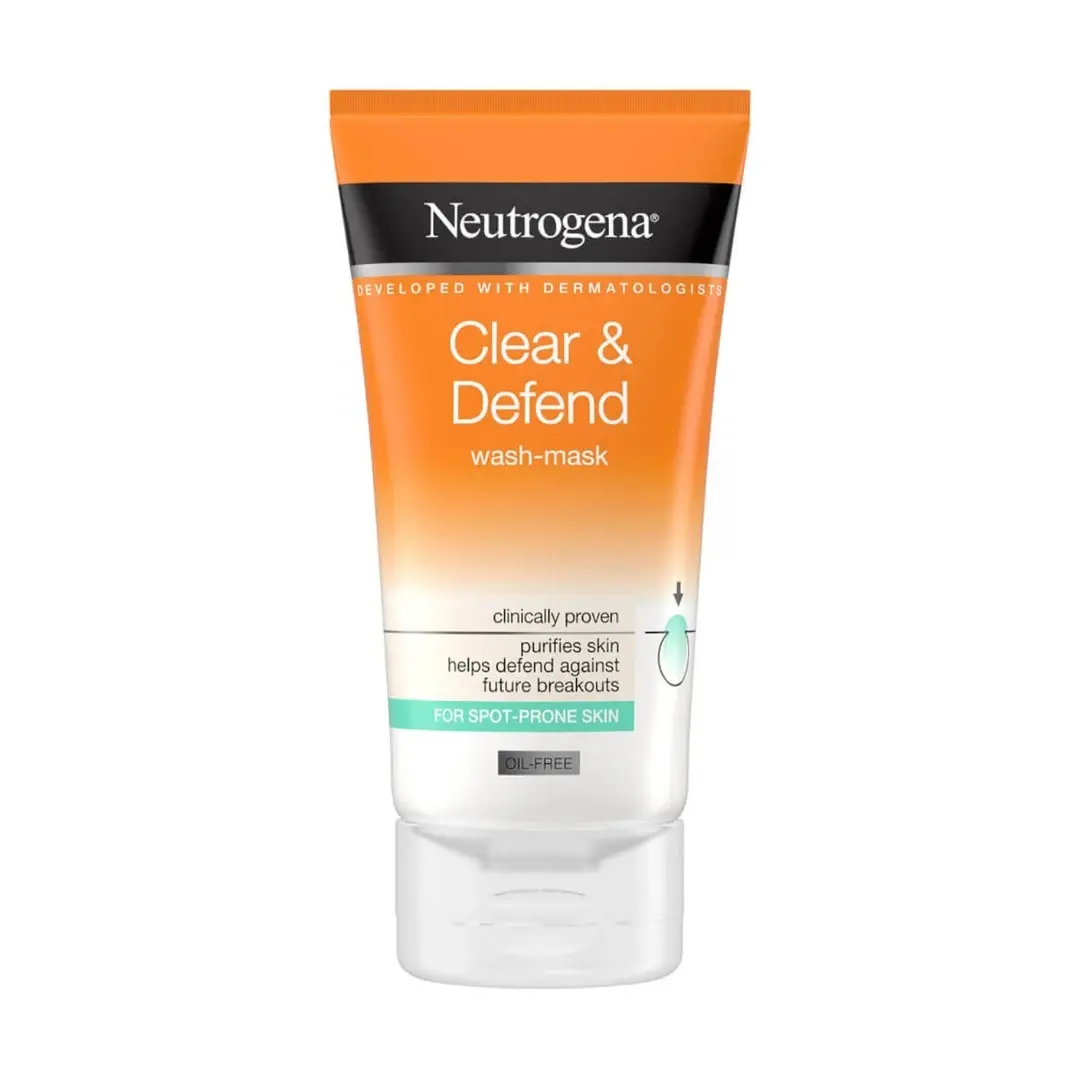 NEUTROGENA Gel i maska 2u1 Clear&Defend 150ml