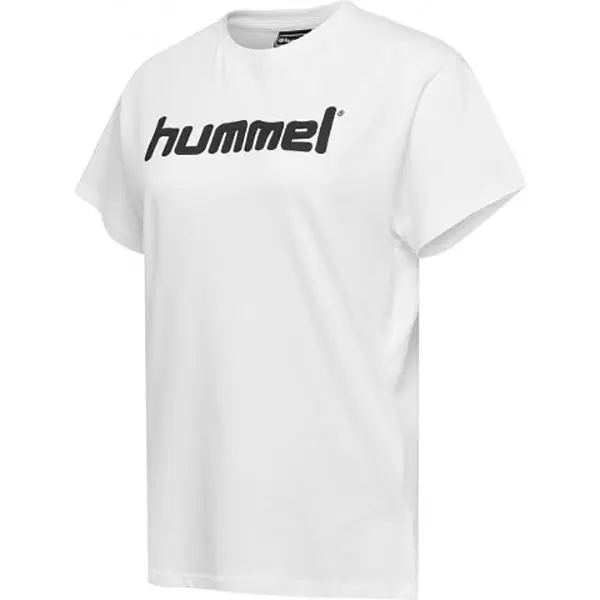 HUMMEL Ženska majica Hmlgo Cotton Logo T-shirt Woman s/s bela