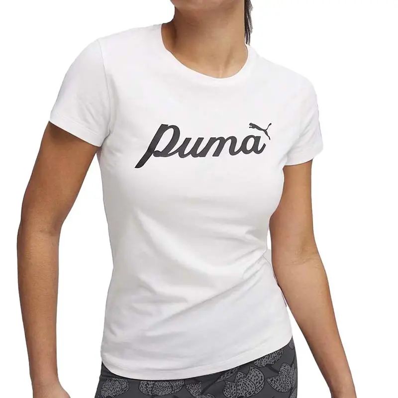 PUMA Ženska majica Ess+ Blossom Script, Bela