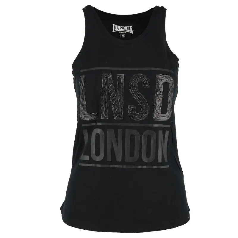 LONSDALE Ženska majica LNSD S19 Tank 191201-24 crna