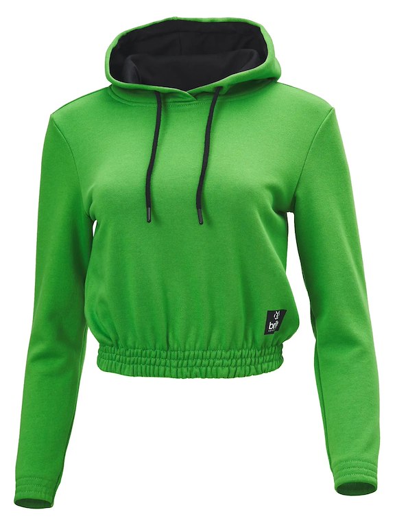 BRILLE Ženski duks MARIA Hoodie zeleni