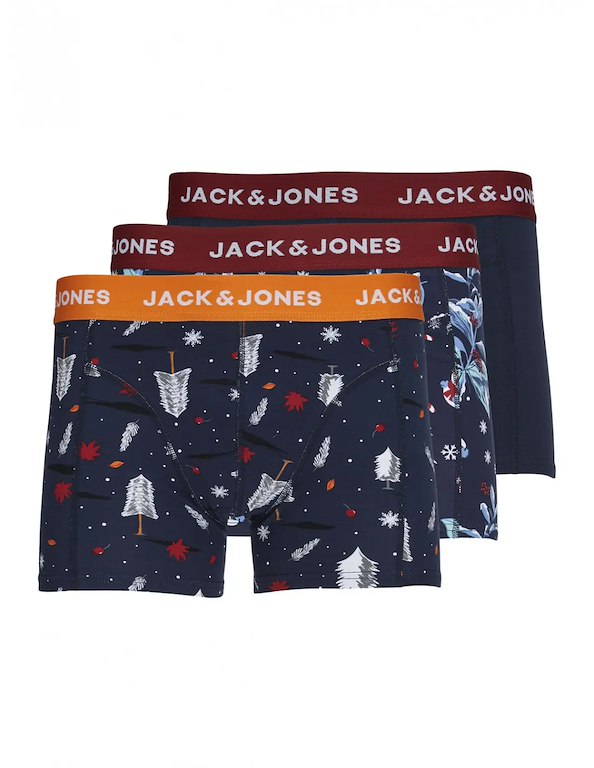 JACK & JONES Muške bokserice 12220940 3/1 teget