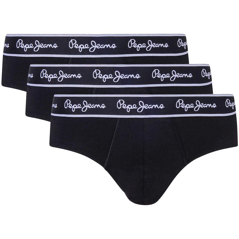 Pepe jeans Muški donji veš BF, 3 komada, Crne