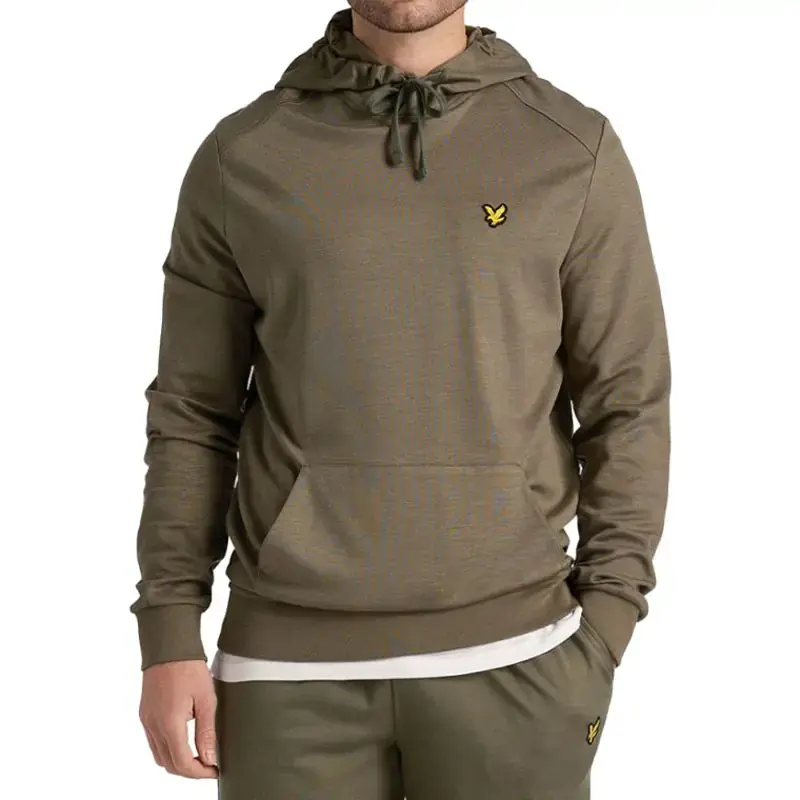 Lyle & Scott Muški duks, Maslinasta