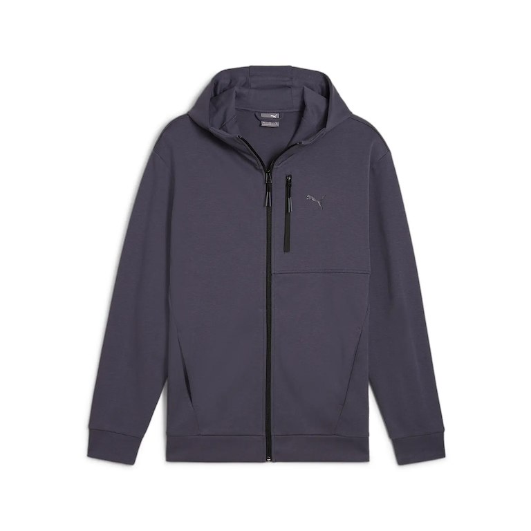 PUMA Muški duks sa kapuljačom Full-Zip Hoodie DK, Ljubičasti