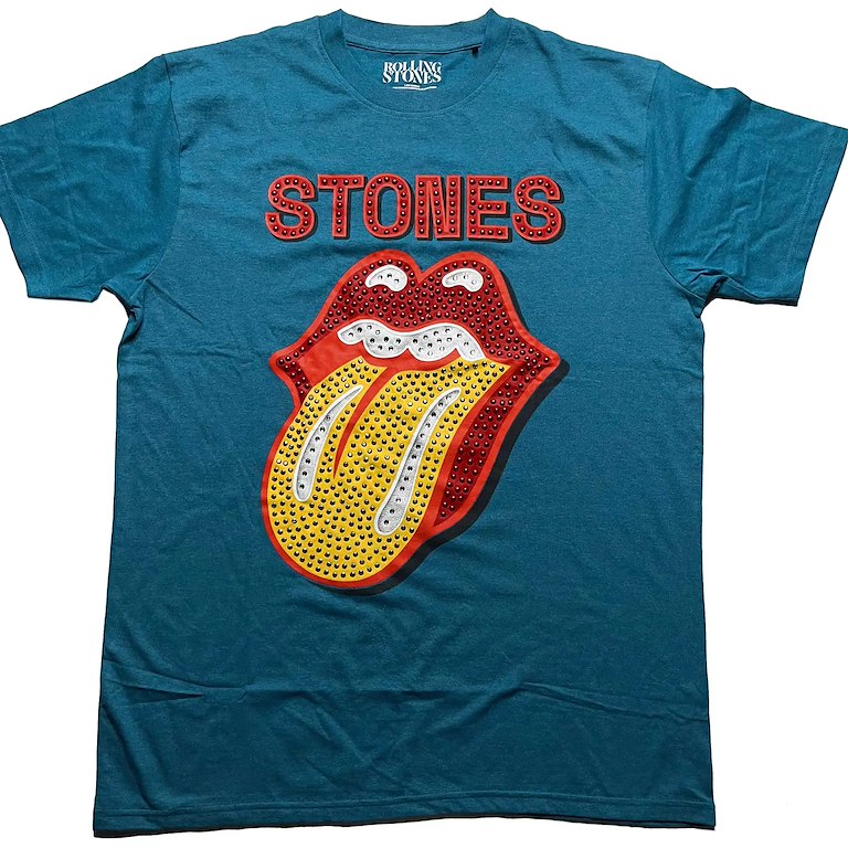 Majica Rolling Stones Dia Tongue Diamante Uni Teal