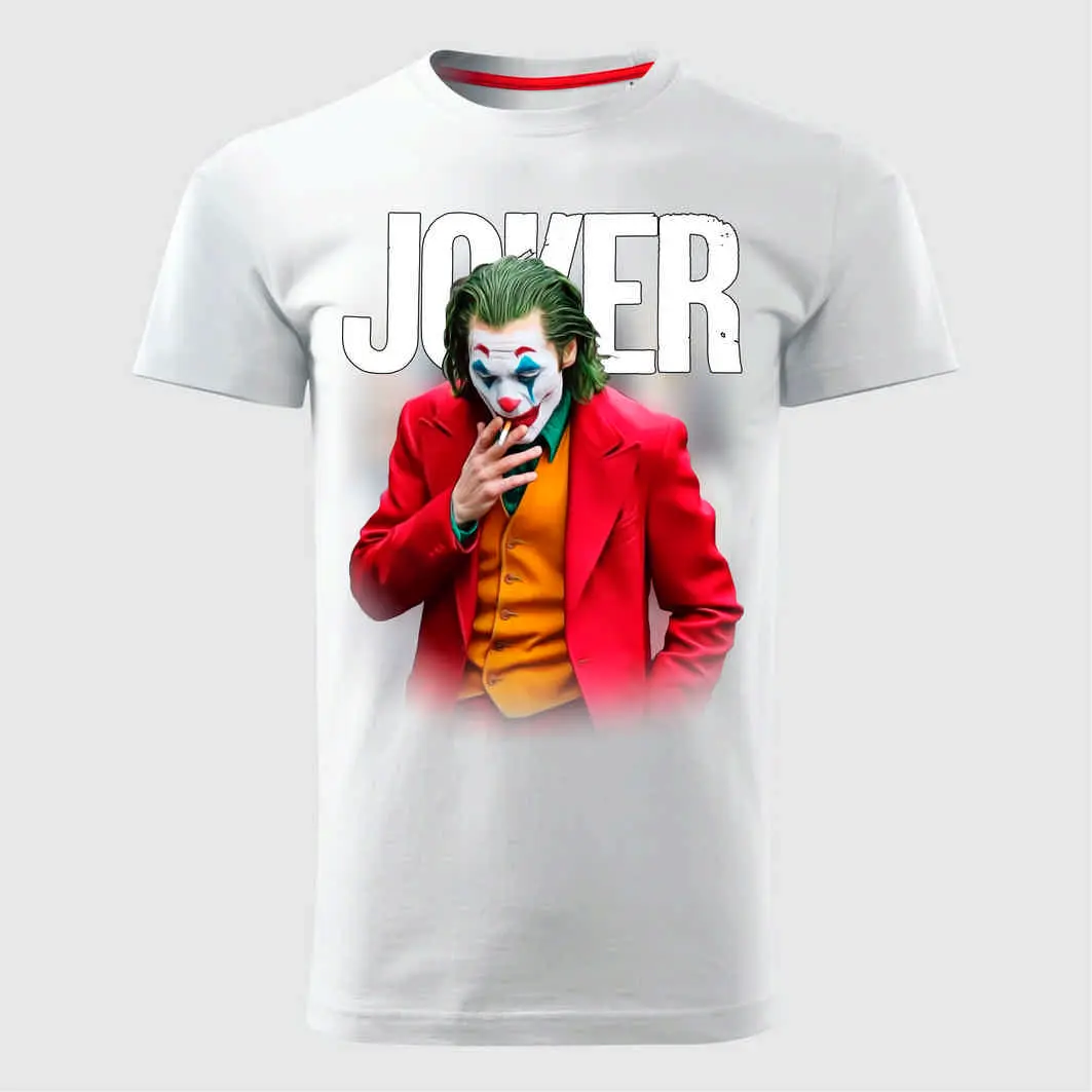 MAJICE BRE Muška majica JOKER 08 bela