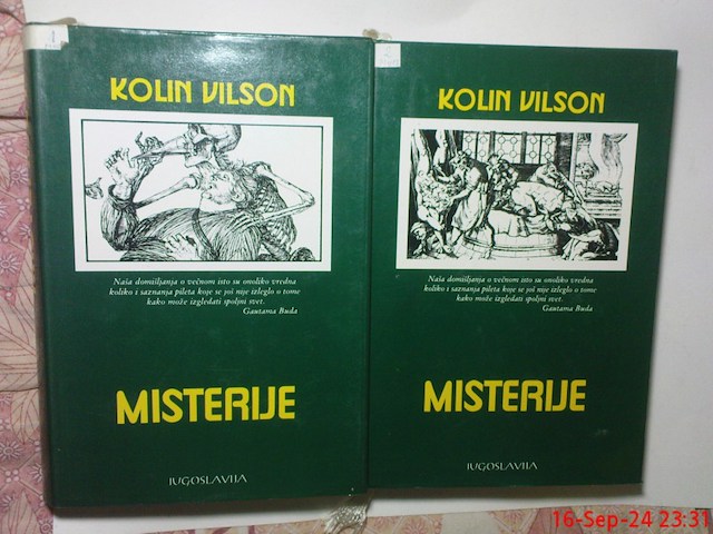 KOLIN VILSON  -  MISTERIJE  I  -  II