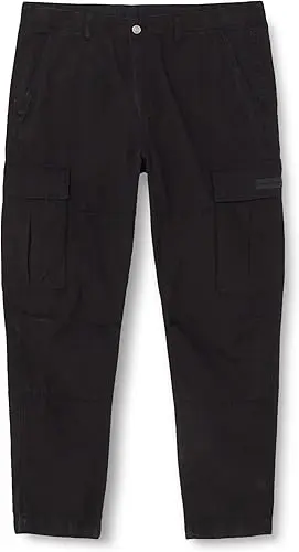 Tom Tailor 1037542 Muške pantalone, Crne