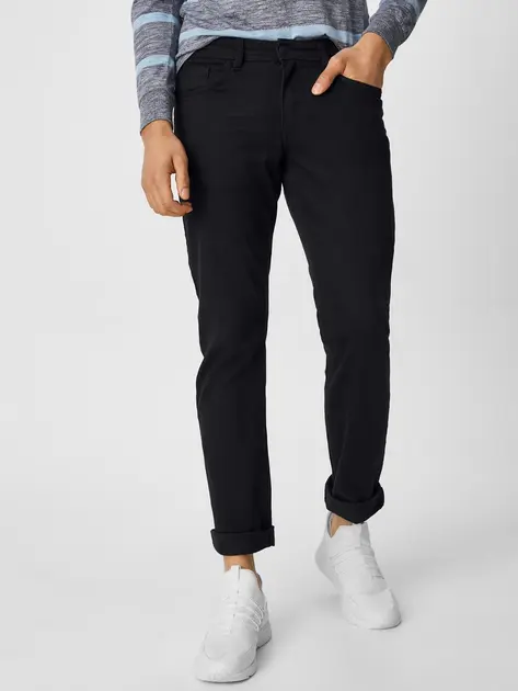 C&A Muške pantalone, Regular fit, Crne