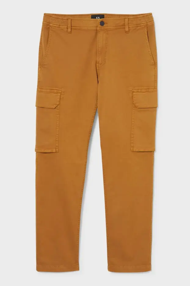 C&A Muške cargo pantalone, Oker