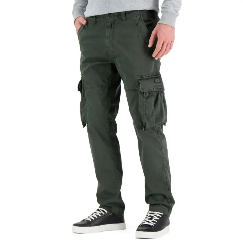 SUPERDRY Muške pantalone Core Cargo, Maslinaste