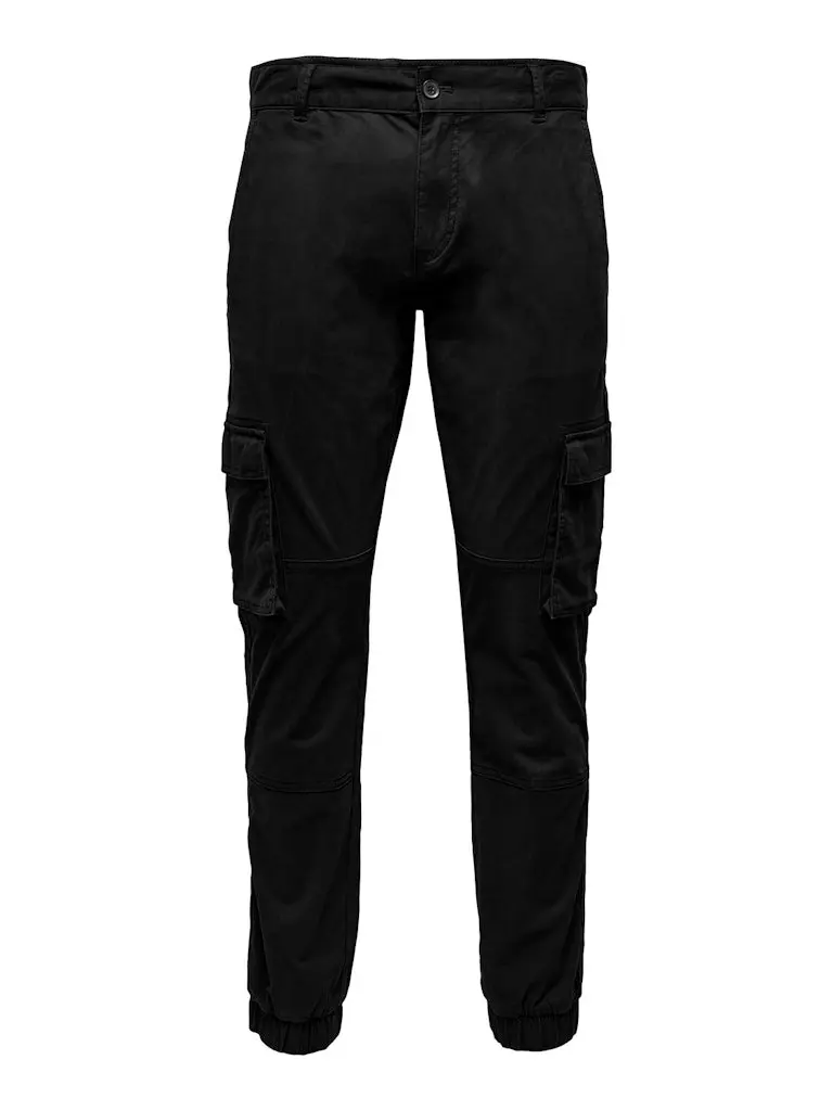 ONLY & SONS Muške pantalone Cam, Crne