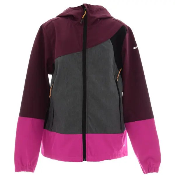 Icepeak Jakna za devojčice Kenedy, Bordo-roze