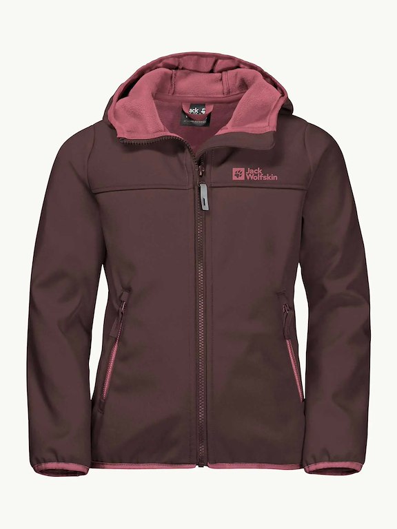 JACK WOLFSKIN Jakna za devojčice Fourwinds JW-1608011 roze