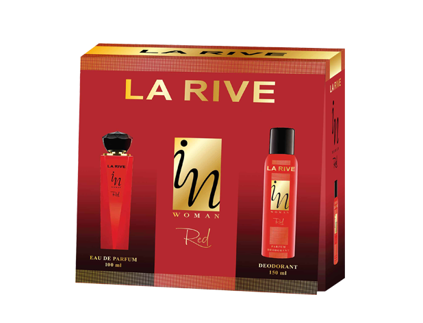 LA RIVE - Set IN WOMAN RED (EDT+Deo)