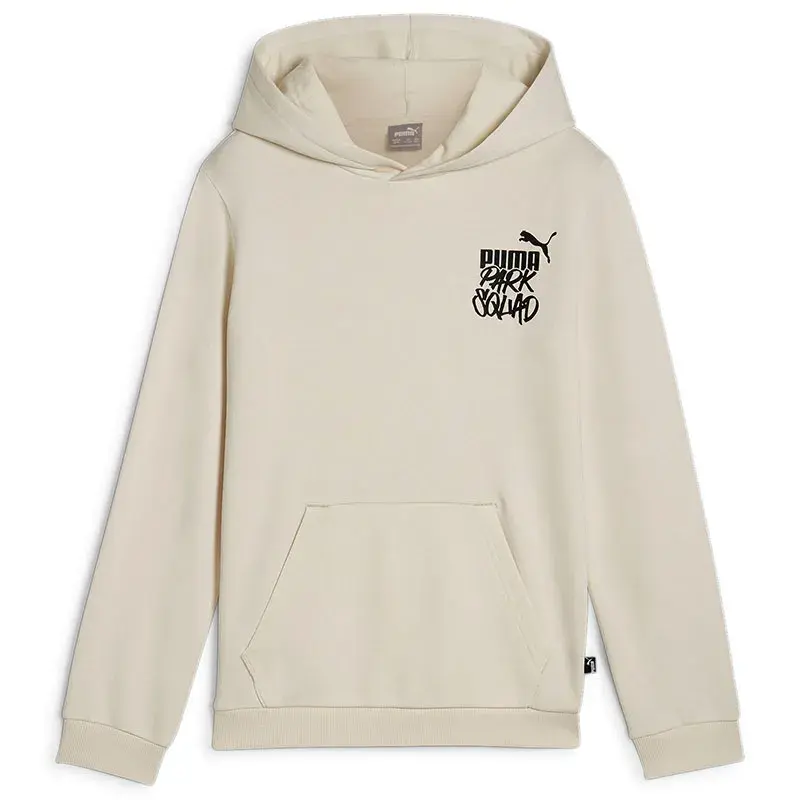 Puma Duks za dečake ESS+ MID 90S HOODIE TR B, Bež