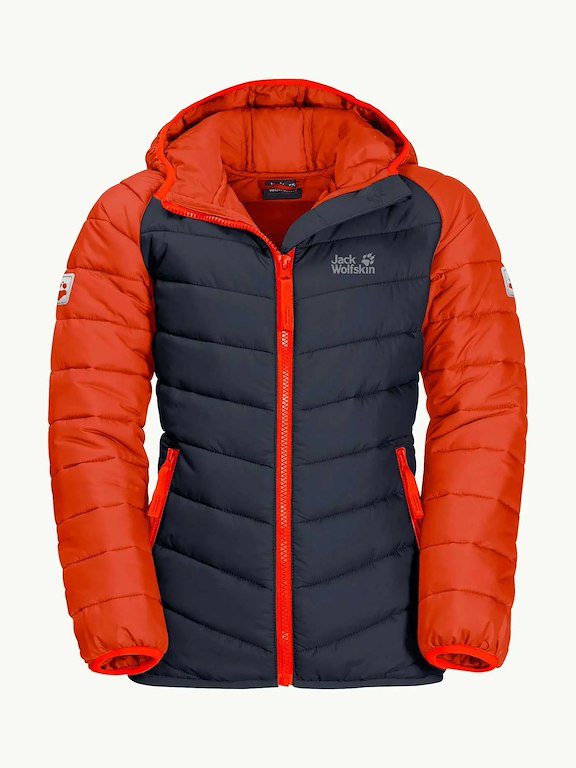 JACK WOLFSKIN Jakna za dečake K ZENON JKT narandžasta