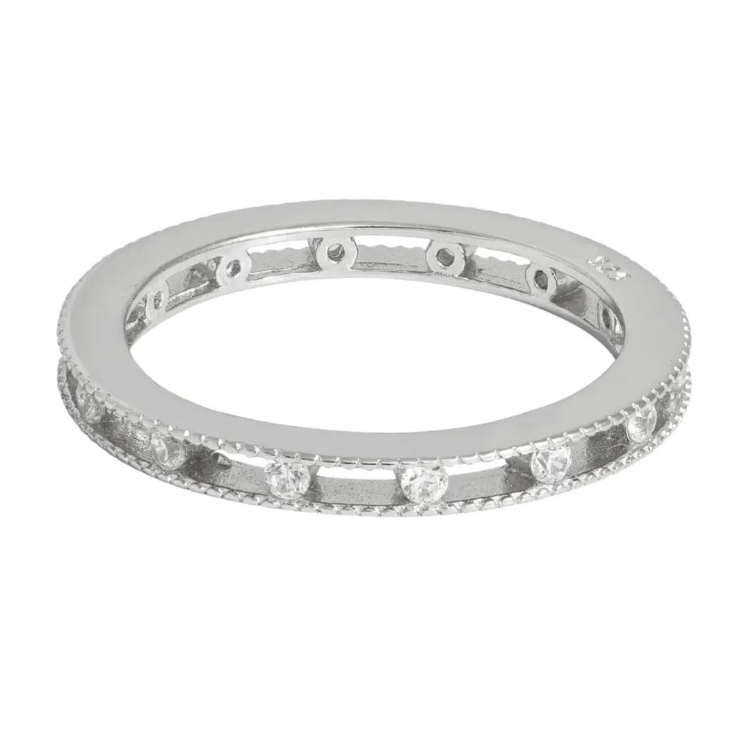 J&B JEWELLERY Srebrni prsten 925 16 mm - 0000014