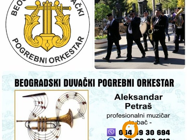 Muzika orkestar trubači za sahrane pogrebni orkestar Beograd