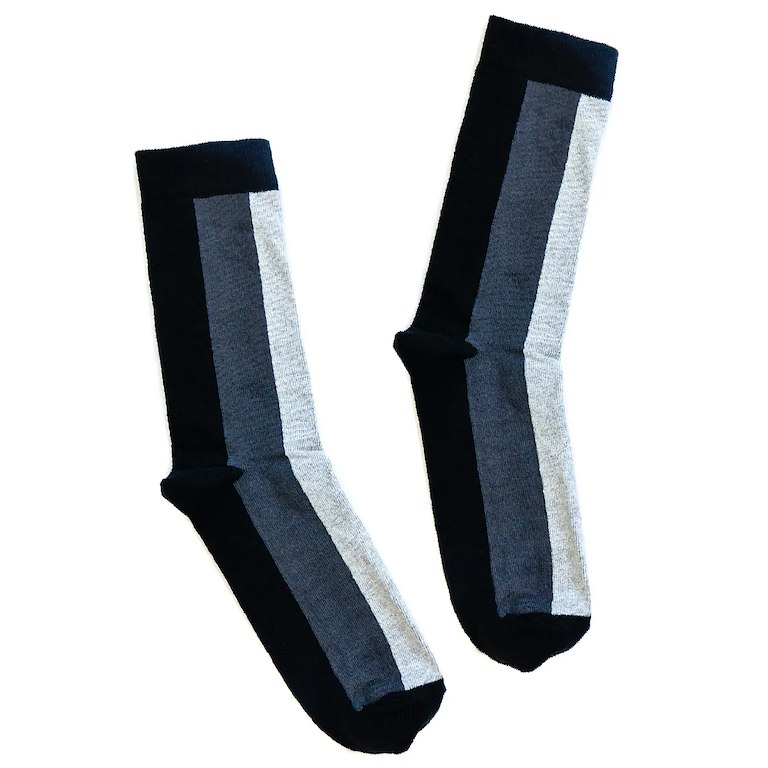 KOLY SOCKS Prugaste čarape