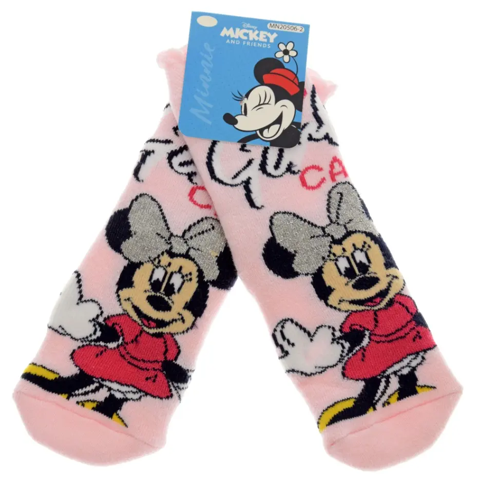 DISNEY Čarape za devojčice Minnie 2 roze