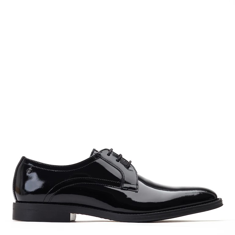 BASE LONDON Muške cipele HADLEY BLACK PATENT crne