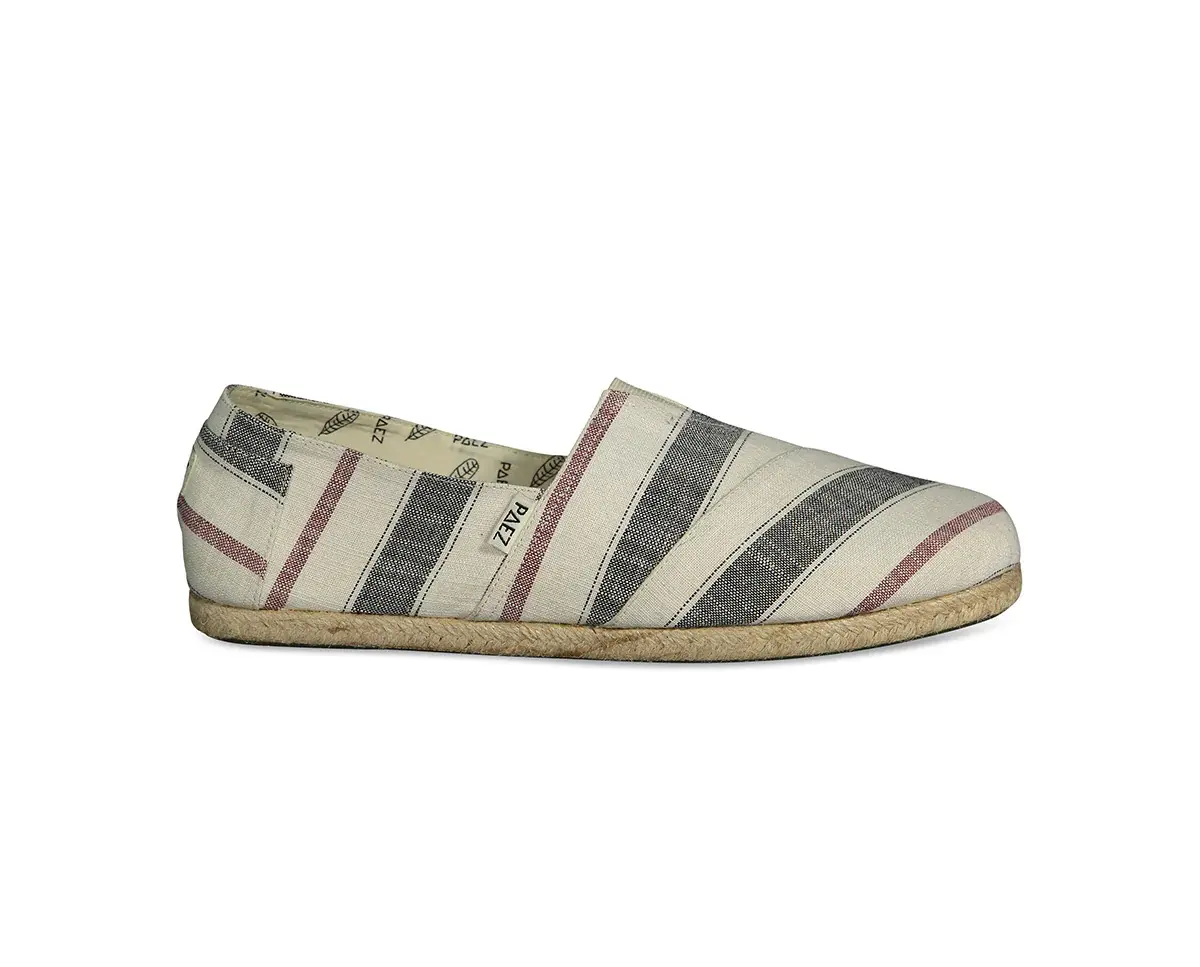 PAEZ Muške espadrile Stripes teget-belo-crvene