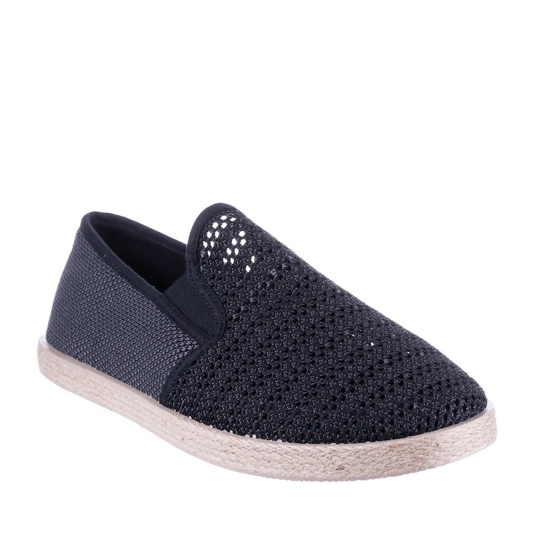 DIFFERENTE Muškе espadrile N74840, Crne