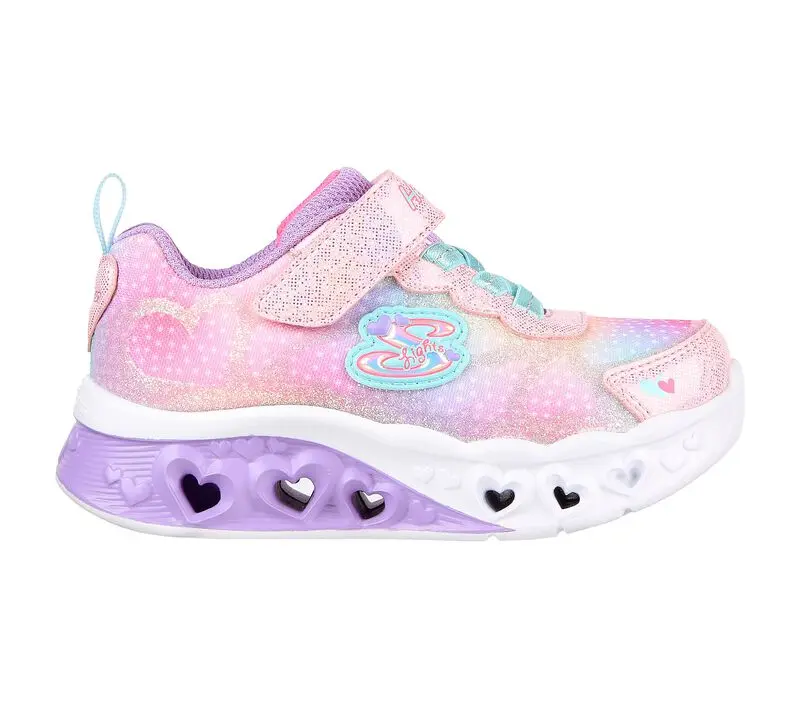 SKECHERS Patike za devojčice Flutter Heart Lights ljubičaste