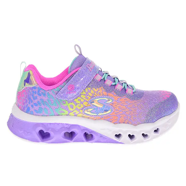 SKECHERS Patike za devojčice Flutter Heart Lights ljubičaste