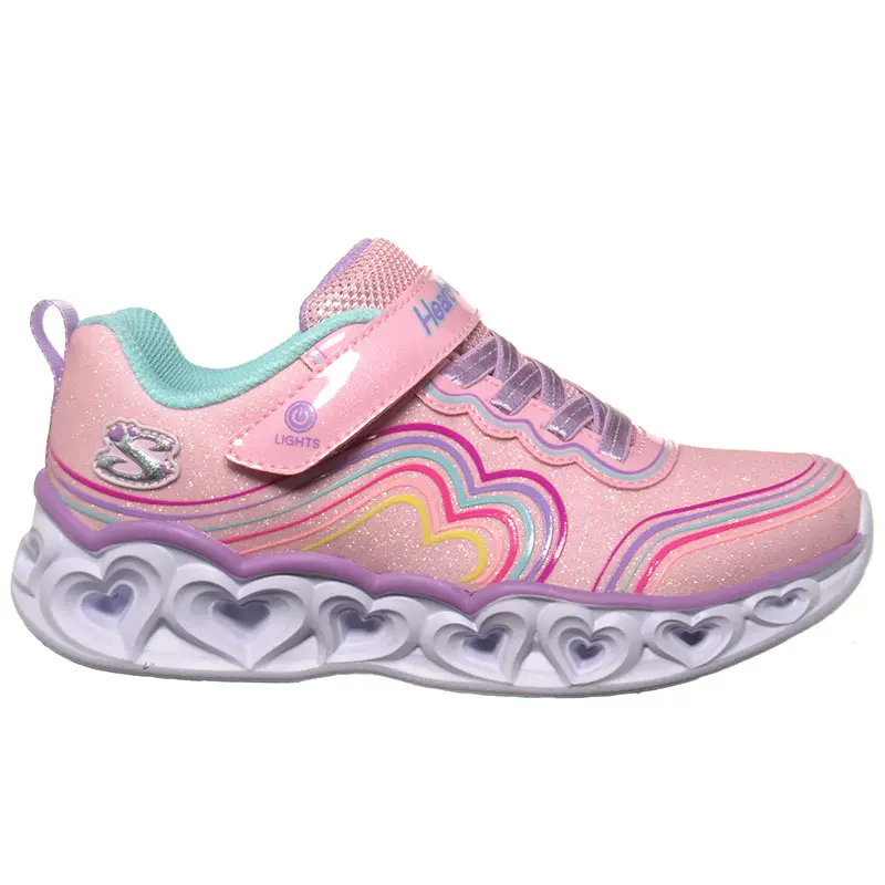 Skechers Patike za devojčice HEART LIGHTS, Roze