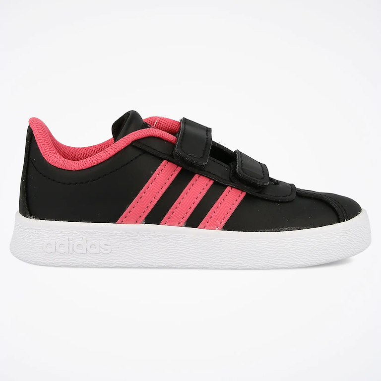 ADIDAS Patike za devojčice VL Court 2.0 CMF I GT crno-roze